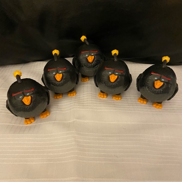McDonald’s | Toys | Genuine Rovio 25 Black Bomb Angry Bird Toy Made For ...